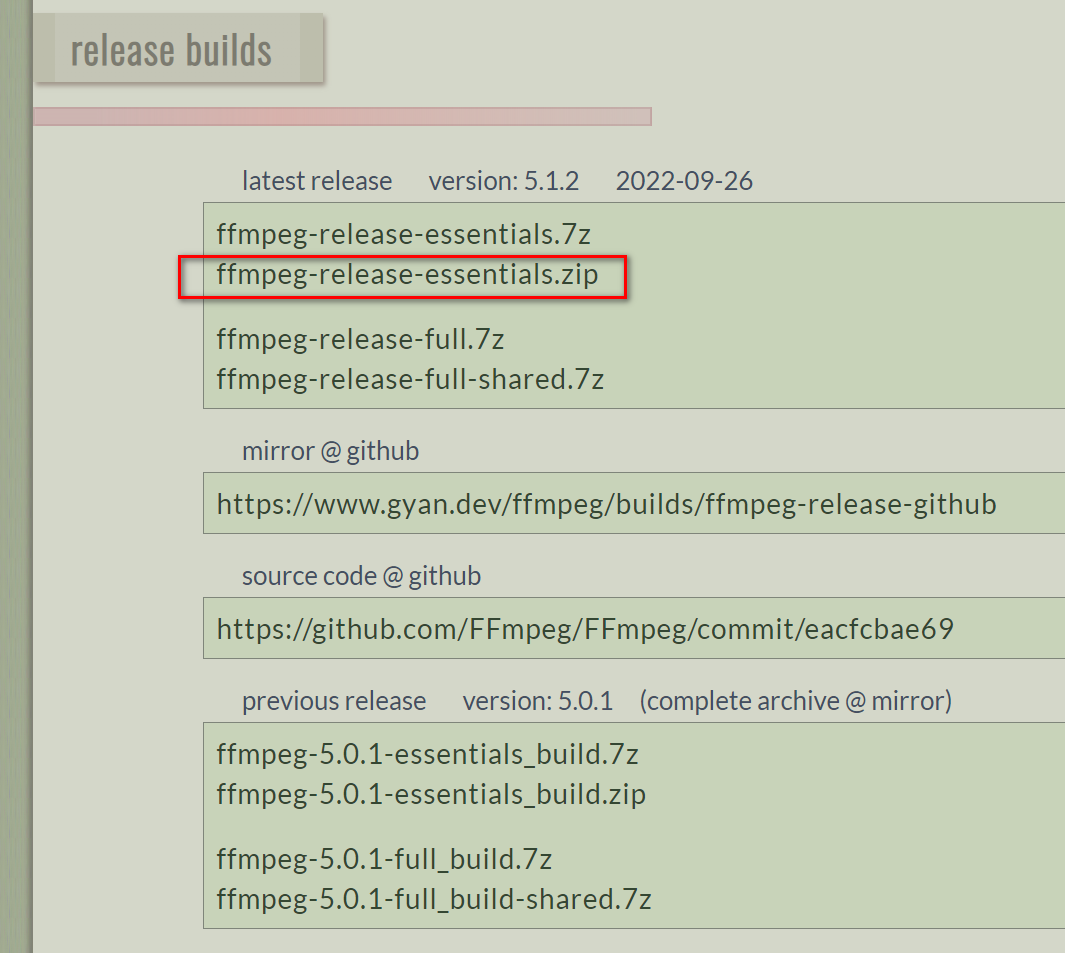 [汎用説明記事] ffmpegの導入とパスの通し方 - YTPMV.info