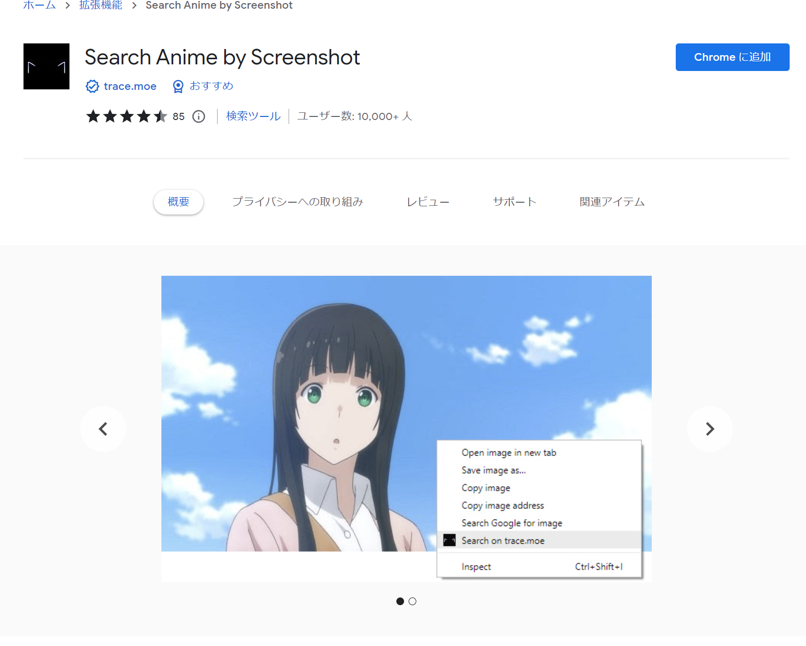 アニメのスクショからタイトルと話数、時間を特定するWebサービス「Trace.moe」紹介 - YTPMV.info